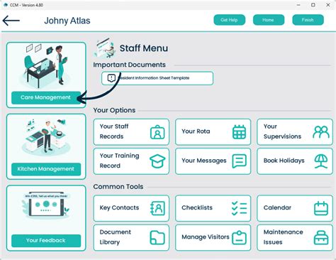 Viewing All Signed In Visitors Care Control Learning Hub
