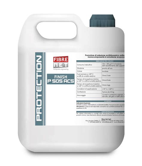 Primer Acrilsilossanico Antisale Protection Primer P 505acs Fibre Net