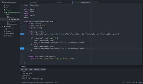 Using Githubs Atom As A Swift Ide For Linux And Mac Using Swift Swift Forums