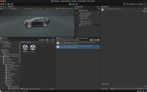 3d Car Hmi Tutorial With Protopie Connect Unity Plugin Protopie