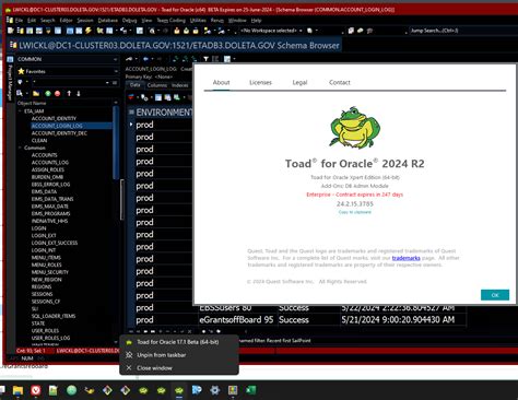 Toad Beta Posted 24211 Toad For Oracle Beta Toad World® Forums