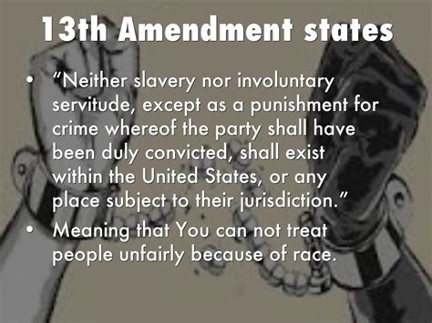 13th Amendment Meaning