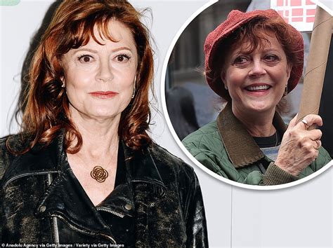 Susan Sarandon Is Arrested After Protesting At New York State Capitol Daily Mail Online