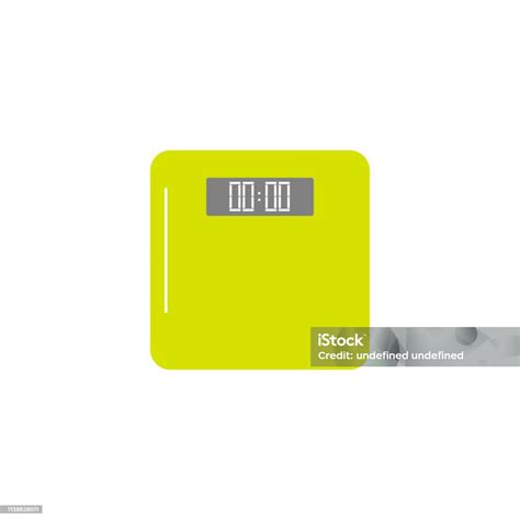 벡터 평면 스타일 아이콘무게 규모로고 아이콘 포스터 배너 스포츠 이벤트 체중 감량 의료 프로그램 건강 한 삶 무게 측정 장비 몸 긍정 및 지방 파괴 개념 건강한 생활방식에