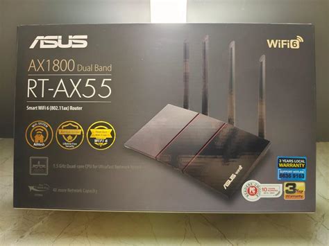 Asus Rt Ax Dual Band Wifi Router Computers Tech Parts Accessories Networking On Carousell