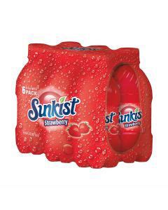 Buy Sunkist Strawberry Soda 16 Fl Oz Bottles 6 Pk From Dollar
