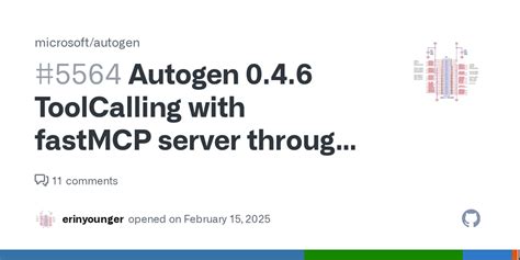 Autogen 046 Toolcalling With Fastmcp Server Through Sse Report