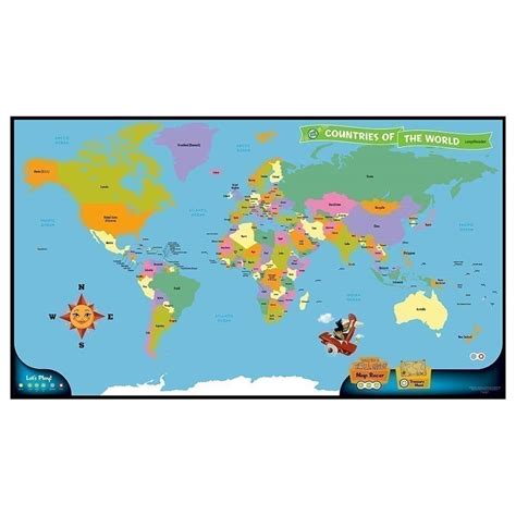 Leapfrog Leapreader Interactive World Map Online Toys Australia