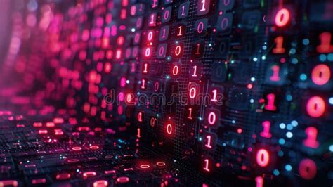 Binary Code Computer Data Programming Information Technology Software Internet Big Data