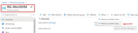 Move Azure Vm To Other Subscription Azure Talk Global