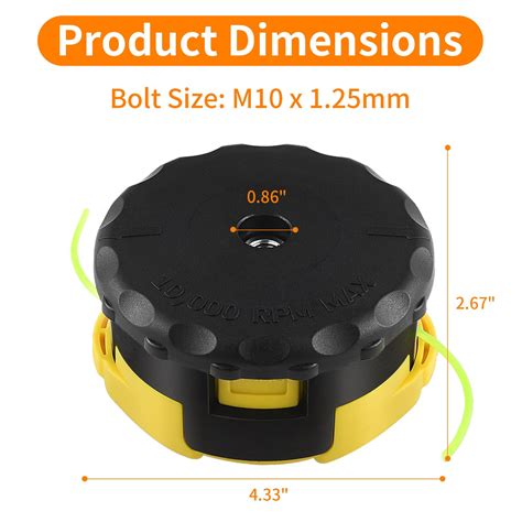 Weed Eater Head Replacement Universal String Trimmer