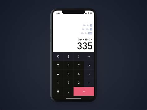 Ios Calculator By Richard Picot On Dribbble