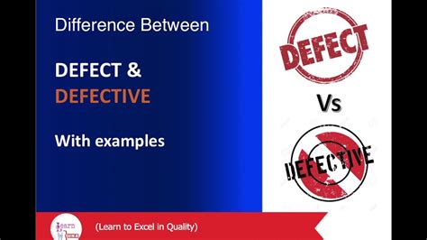 Difference Between Defects And Shortcomings At Manuel Breeden Blog
