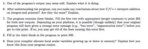Consider The Following C Program Nclude Using