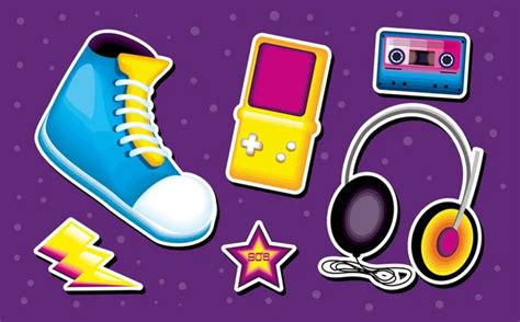 Retro 90s Pop Art Fashion Style Stock Vector Image By ©djv 580700402
