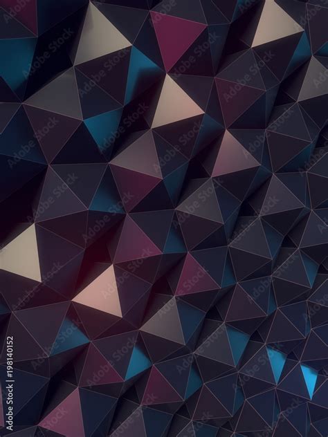 Dark Grey Abstract Surface Pattern 3d Rendering Stock Illustration Adobe Stock