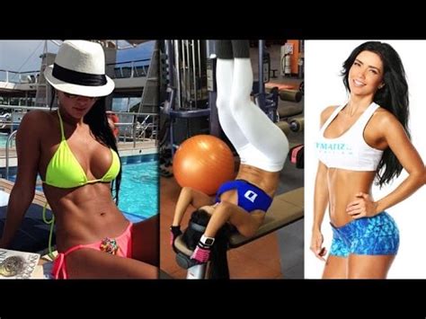 Ariana James Fitness Model Exercises And Workouts For Women