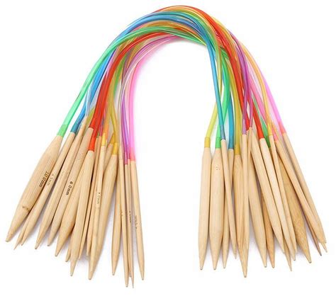 Druty Na żyłce Bambusowe 40 Cm Zestaw 18 Sztuk 5903802503159