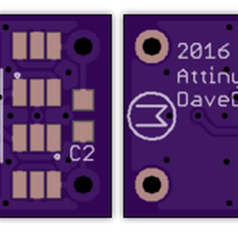 Dc Motor Board With Attiny13
