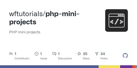 Github Wftutorialsphp Mini Projects Php Mini Projects