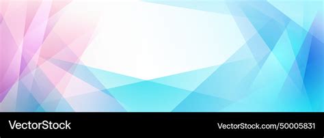 Abstract Background Of Translucent Polygons Vector Image