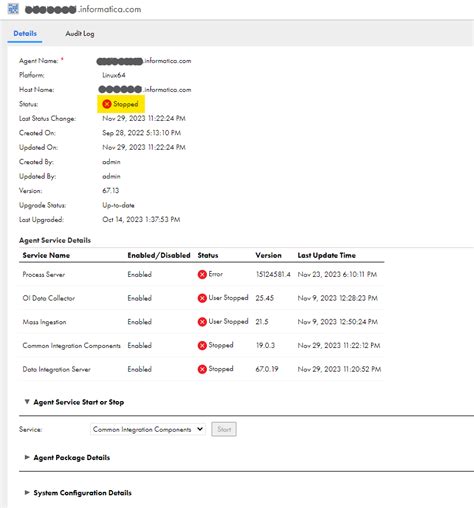 How To Do A Clean Restart Of The Secure Agent In The Linux Server In Iics