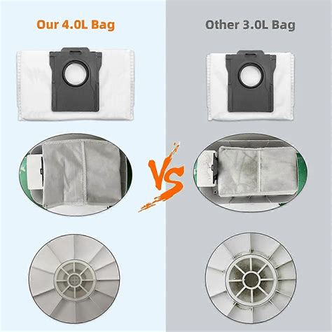 For D10 Plus Gen 2 Robot Vacuum Cleaner Rld32gd Accessories Main Side Brush Hepa Filter Mop