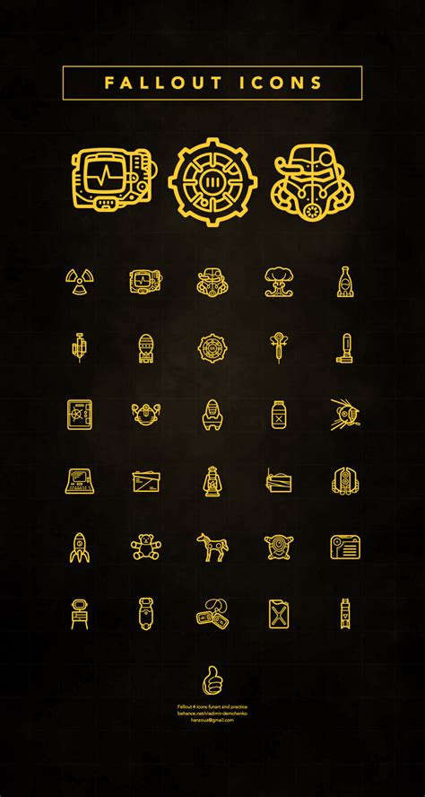Fallout Map Icons By Warren Woodhouse Fandomfallout 4 Game Map