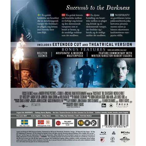 Nosferatu 2024 Blu Ray
