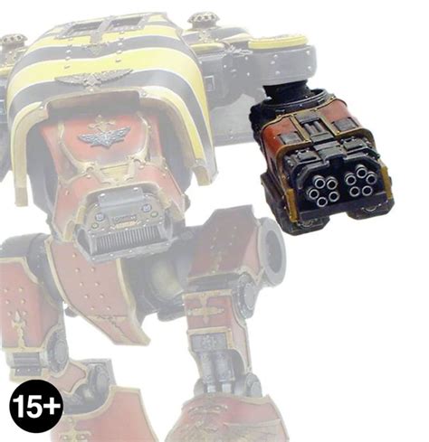 Mars Pattern Warhound Titan Mega Bolter Left Arm Only