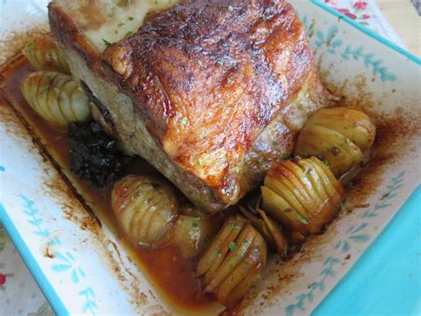 Stuffed Pork Roast With Browned Potatoes The English Kitchen