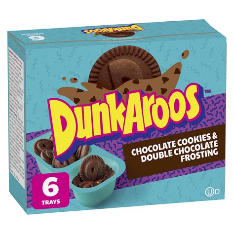 Betty Crocker Dunkaroos Chocolate Cookies And Double Chocolate Frosting