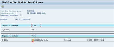 Function Module To Read Company Code Global Data Sapcodes