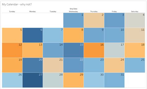 Tableau Calendar Leon Agatić Medium