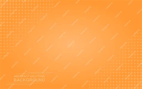 Premium Vector Minimal Abstract Orange Gradient Fluid Background Design With Halftone Dots