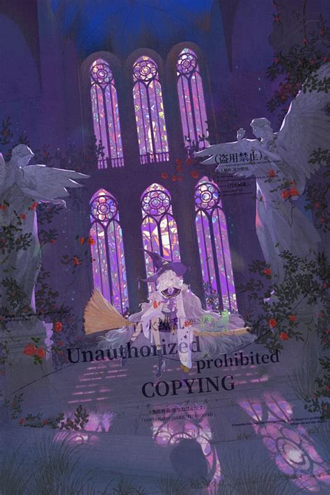 魔女麦子自留地插画师作品涂鸦王国 花瓣网