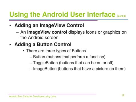 Ppt Chapter 2 Simplify The Android User Interface Powerpoint