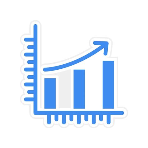 Premium Vector Column Line Chart Icon Vector Image Can Be Used For Infographic