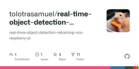 Github Tolotrasamuelreal Time Object Detection Retraining Ncs