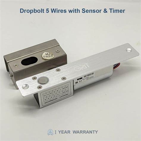 Electric Dropbolt 5 Kabel Delay Timer Sensor Drop Bolt Lock Akses Door 5 Wires Lazada Indonesia