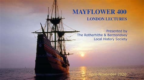 Mayflower 400 Series Of History Talks For Anniversary Of Iconic Ships