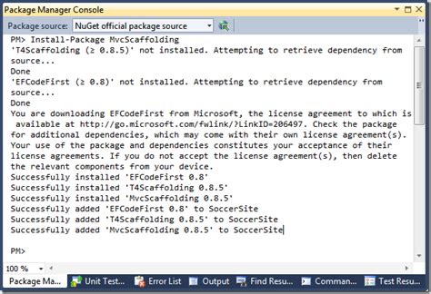 Scaffold Your Aspnet Mvc 3 Project With The Mvcscaffolding Package