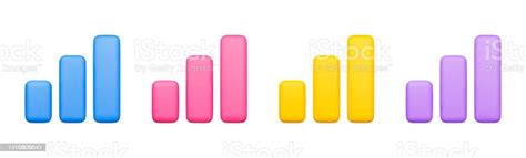 3d 렌더링 그래프 막대 흰색 배경 벡터 일러스트레이션에서 격리 된 최소 아이콘 세트 0명에 대한 스톡 벡터 아트 및 기타 이미지 0명 3차원 형태 경쟁 Istock