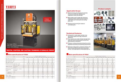 yu hui servo hydraulic press
