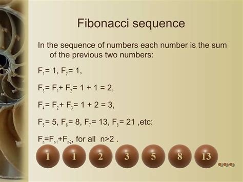 Fibonacci En Ppt