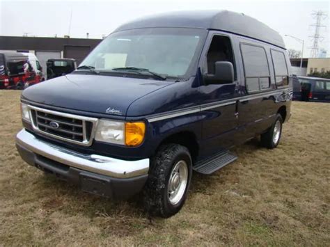 2007 Ford E 150 Econoline Conversion Van Handicap Dvd