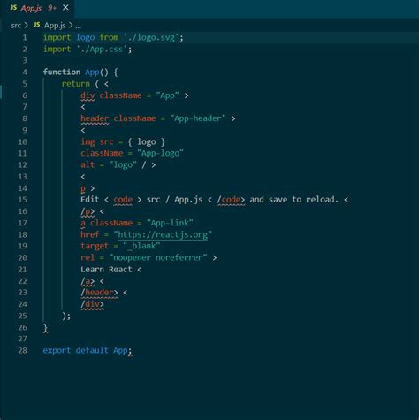Reactjs Visual Studio Code Jsx View Mess Stack Overflow