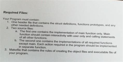 Solved Objective Develop A C Program On Unix System