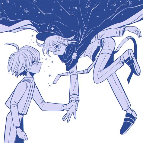 Oma Kokichi And Saihara Shuichi Danganronpa And More Drawn By Tomoro Tomoronp Danbooru