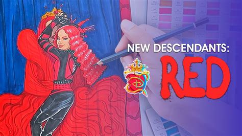 How To Draw Disney Descendants Characters